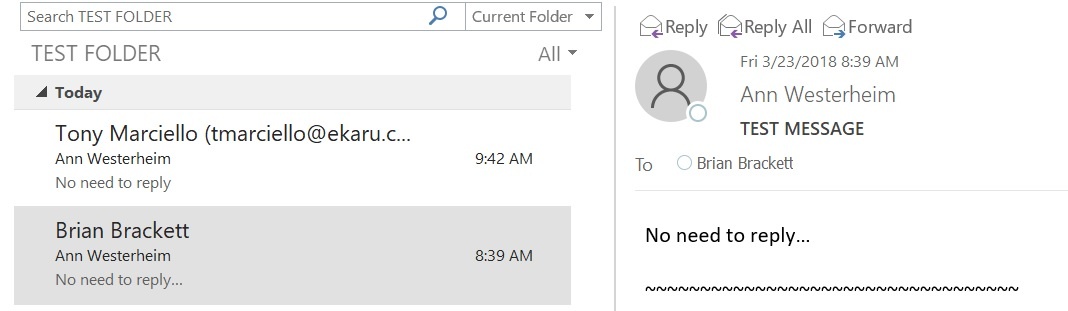 Help! Sent Items Folder in Outlook Only Shows My Name