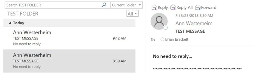 Help! Sent Items Folder in Outlook Only Shows My Name
